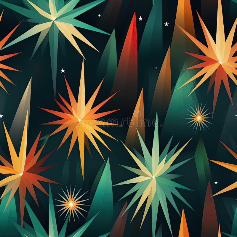Colorful Starburst Pattern with Vibrant Colors and Dynamic Angles ...