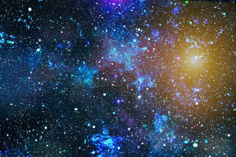 Deep Space. High Definition Star Field Background Stock Illustration ...