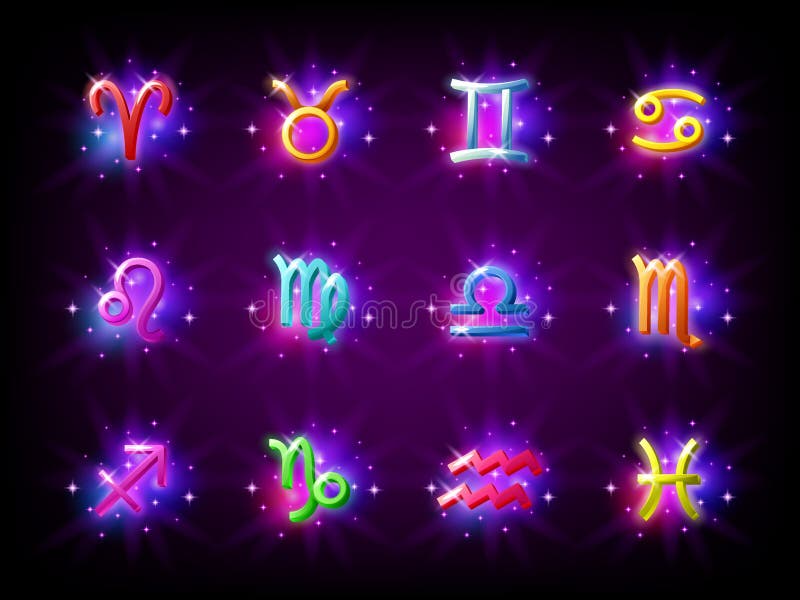 Horoscope Aries Zodiac Sign Stock Vector Illustration Of Horoscope