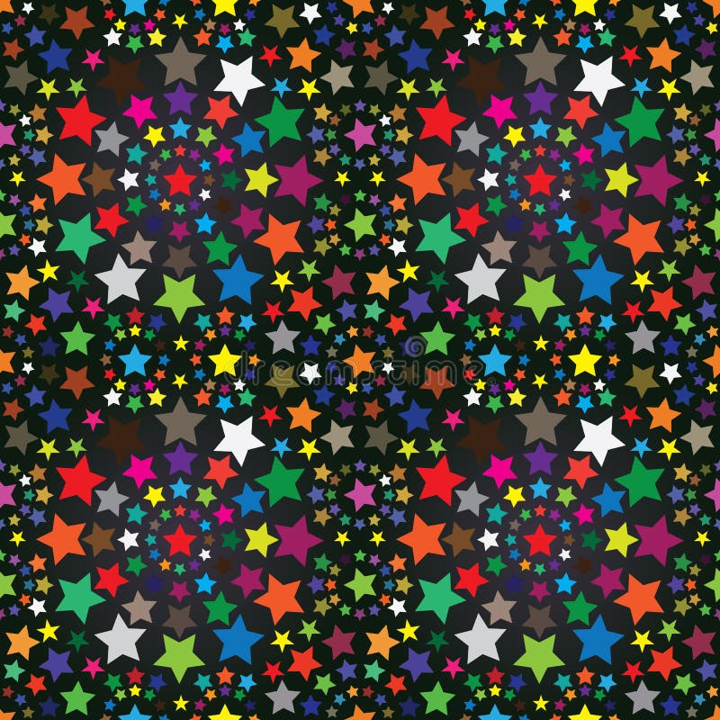 Set of Colorful Stars stock vector. Illustration of colorful - 50889325