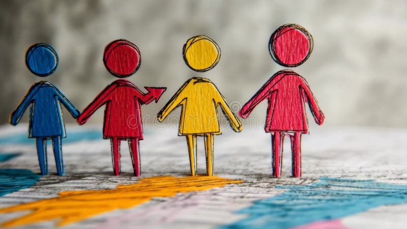 Group of Stick Figure Fight, Martial Arts Training Stock Video - Video ...