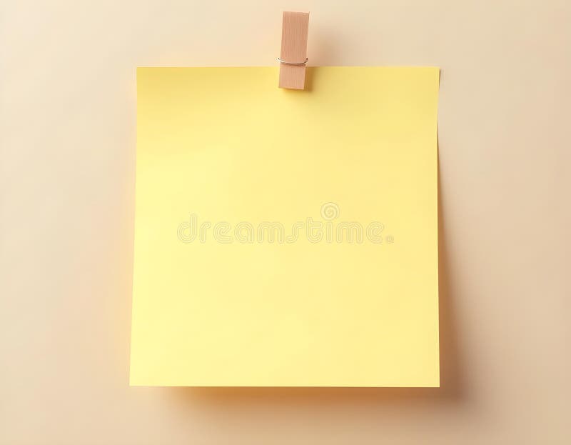 Colorful Sticky Notes Collection Isolated on Clean Background Stock ...