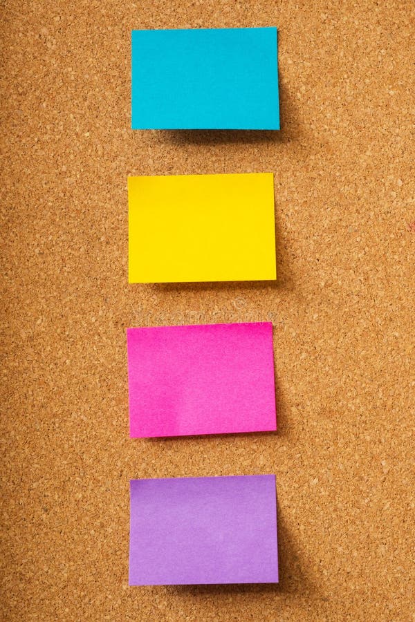 Colorful sticky notes stock photo. Image of frame, label - 29828168