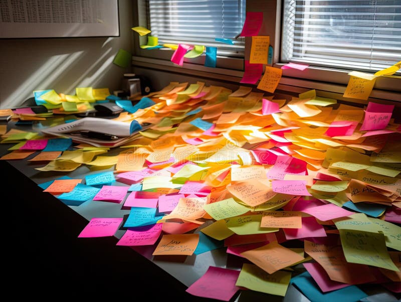 Brainstorming Sticky Notes Stock Illustrations – 327 Brainstorming ...