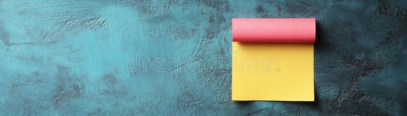 Colorful Sticky Notes on a Textured Blue Background, Perfect for ...