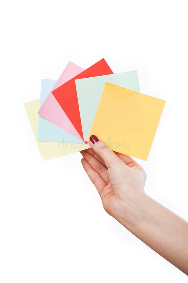 Sticky Notes with daily Tasks Stock Photo - Image of multitask, object ...