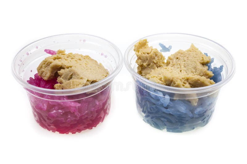 Colorful Sticky Rice stock image. Image of cuisine, package - 214365843