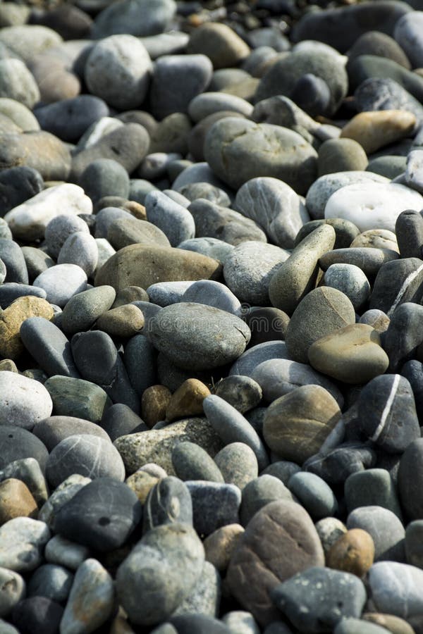 Colorful Stone on the Beach Background Stock Image - Image of summer ...