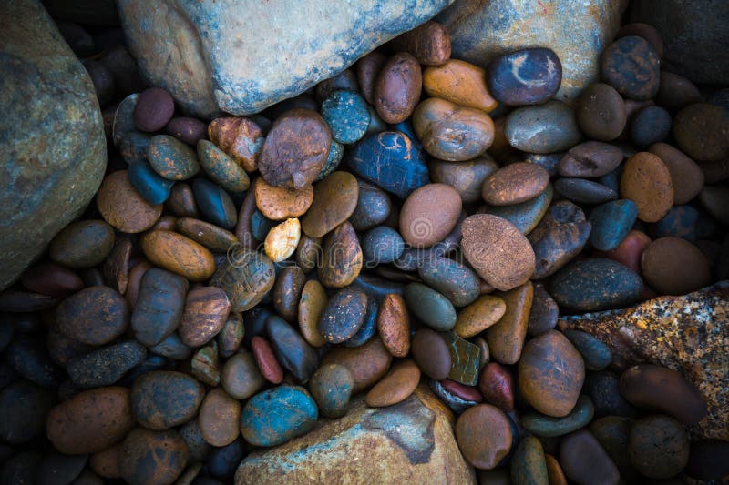 Colorful Stone for Decorate Backdrop. Stone Used for Spa Background or ...