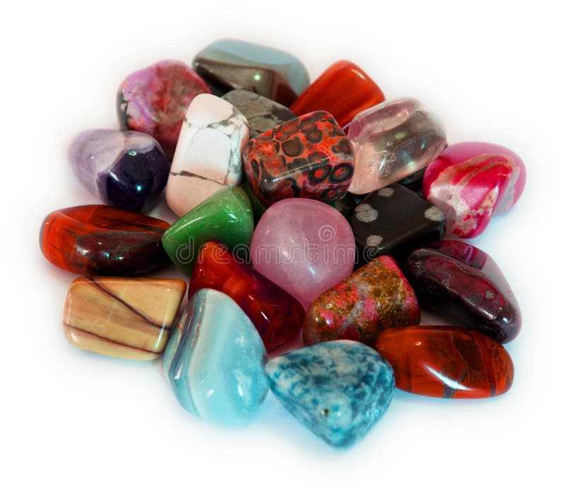 Colorful Stones stock photo. Image of holistic, jewelry - 24397042