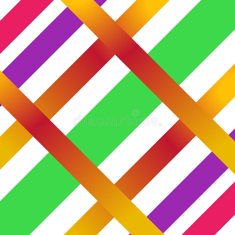 Colorful Straight Line Flag Pattern Abstract Background White Stock ...