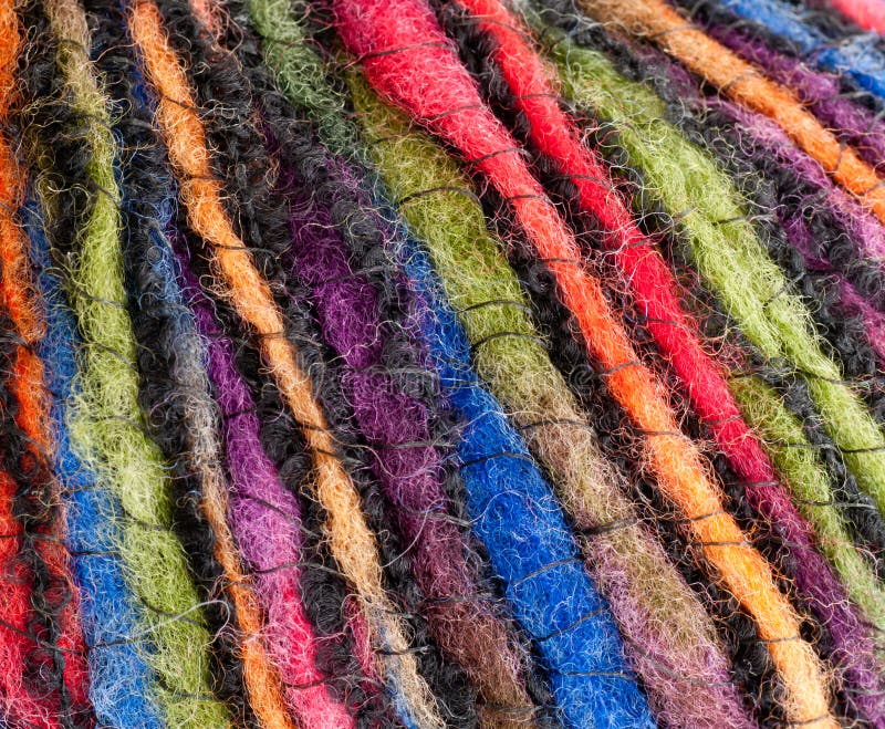 Colorful strands of yarn stock image. Image of colorful - 23692043