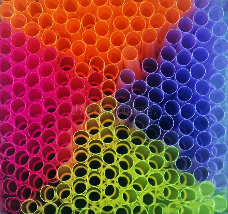Colorful straws stock photo. Image of circle, object - 19720020