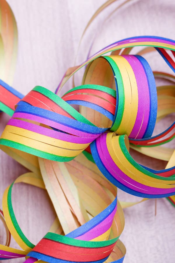 Colorful streamers stock photo. Image of blue, green - 28925108