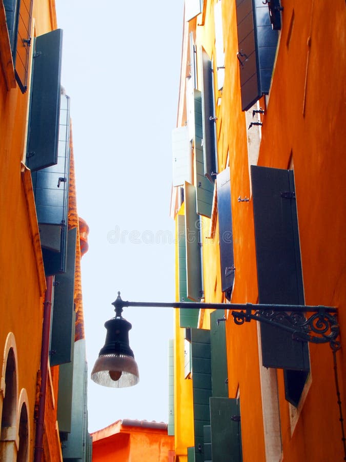 Colorful Street in Venice, Italy Stock Image - Image of tourist, bright ...