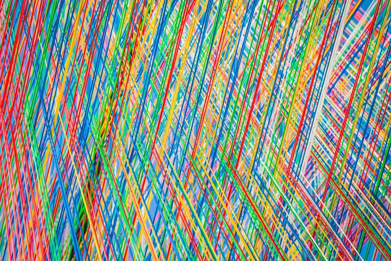 Colorful strings stock image. Image of background, green - 121223783