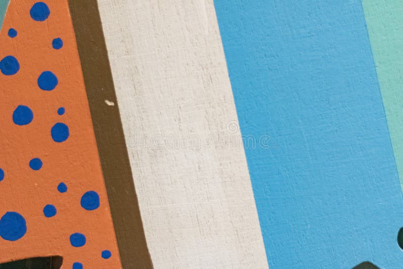 Colorful Strip Pattern of Wooden Wall Stock Photo - Image of element ...