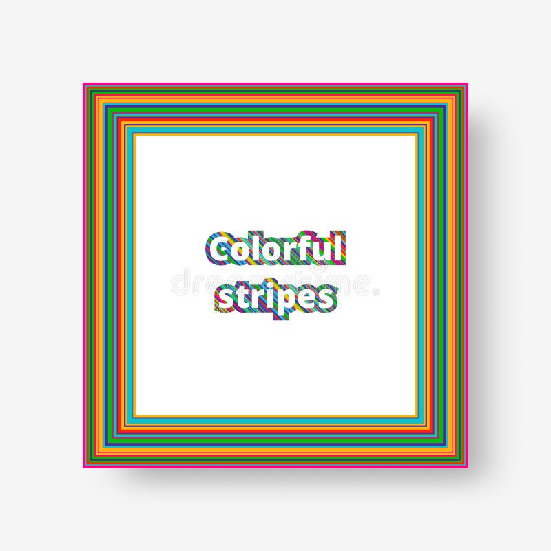 Bright Background with Stripes Stock Vector - Illustration of colored ...