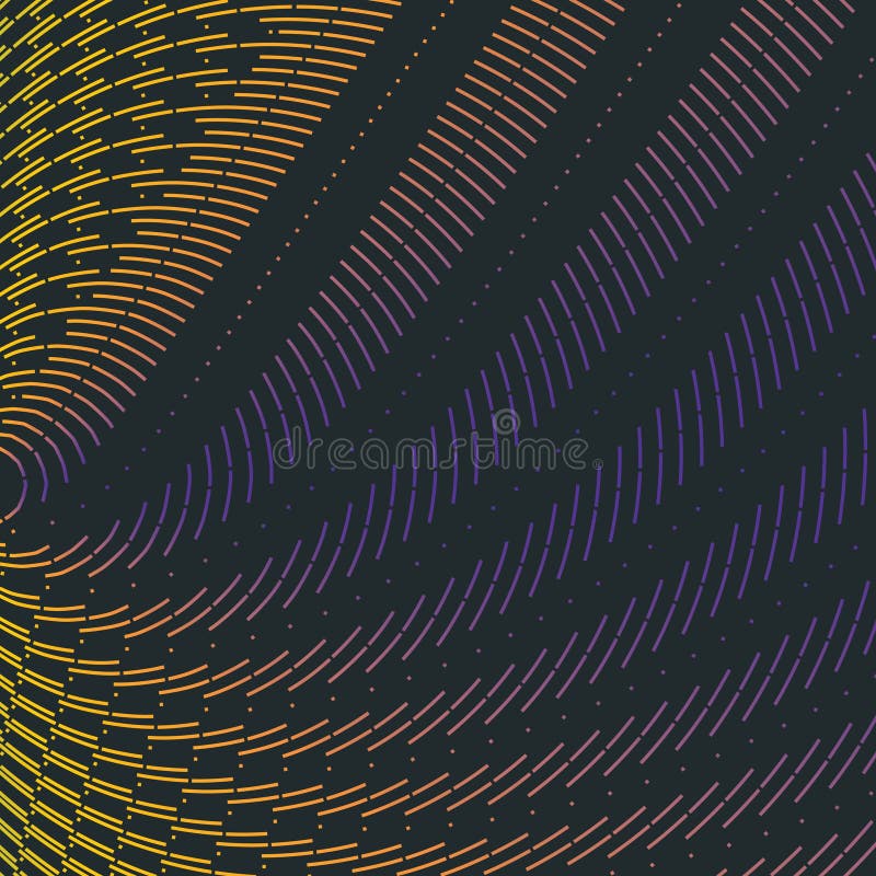 Geometric Pattern with Visual Distortion Effect. Optical Illusion Stock ...