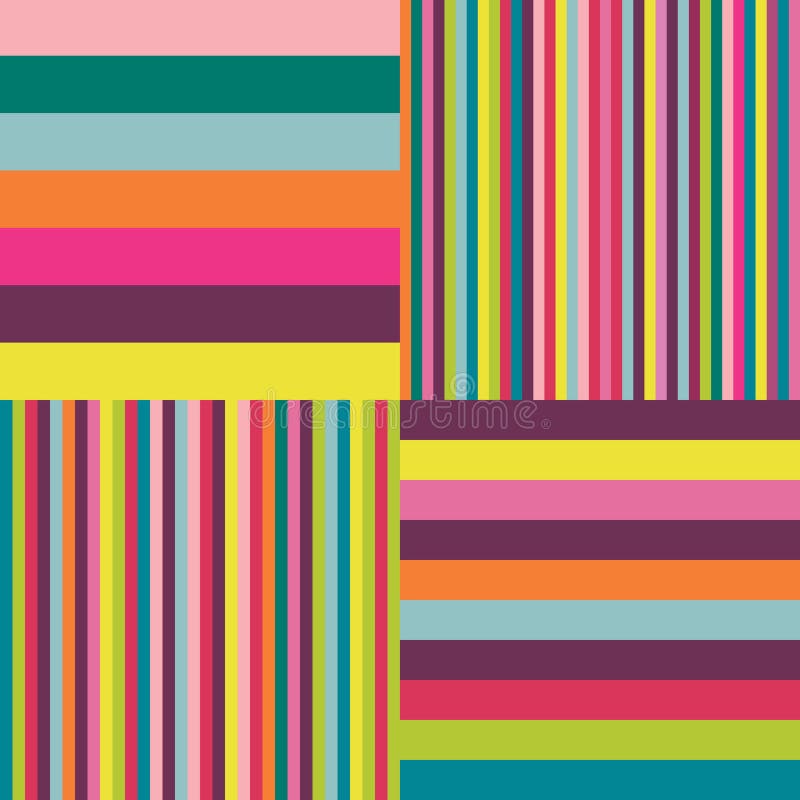 Colorful Striped Background. Stock Vector - Illustration of modern ...
