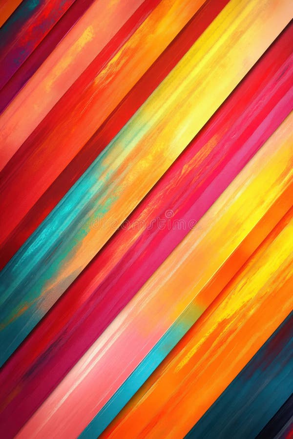 Colorful Striped Background, Vibrant Background Featuring Colorful ...