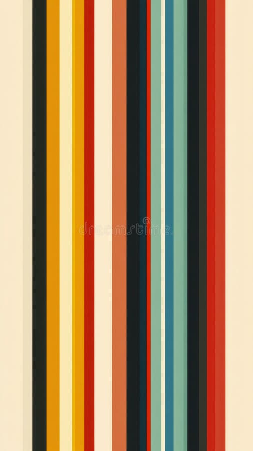 Colorful Striped Pattern on Fabric Stock Photo - Image of cool, warm ...