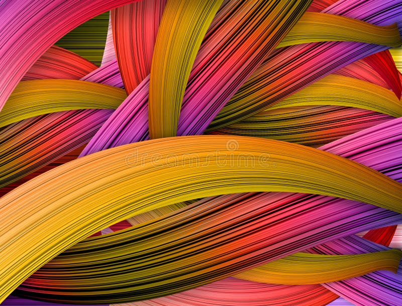 Colorful Stripes Background Stock Illustration - Illustration of ...