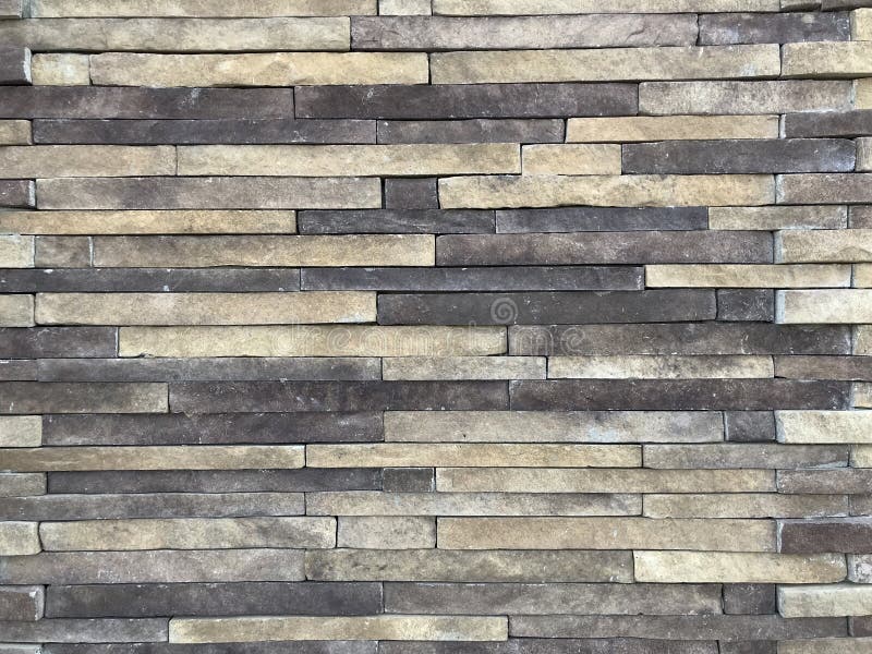 Colorful Stripes of Limestone Stone Wall. Photo Image Stock Photo ...