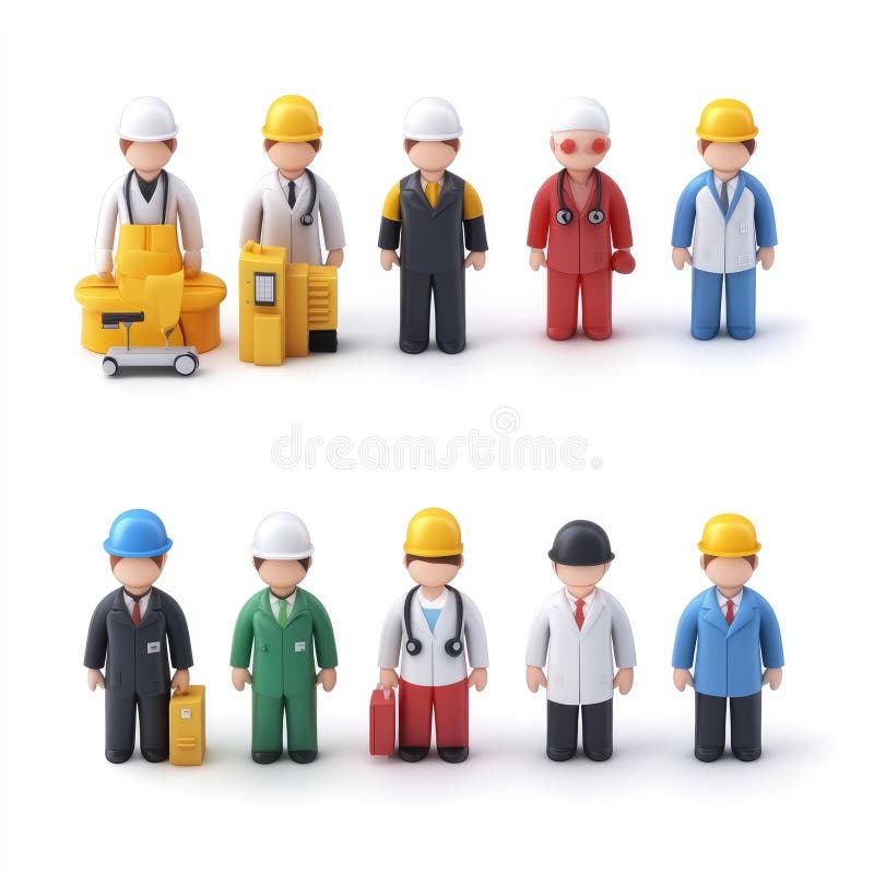 Occupation 3d Stock Illustrations – 40,160 Occupation 3d Stock ...