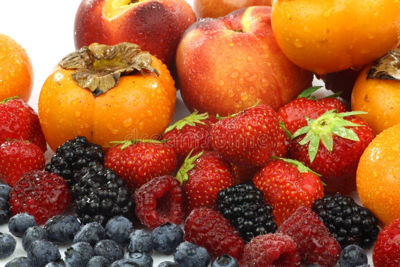 Summer fruit stock image. Image of melons, details, nectarines - 5863763