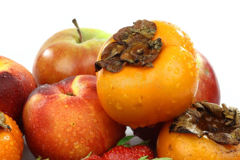 Colorful Summer Fruit Collection Stock Image - Image of food, delicious ...