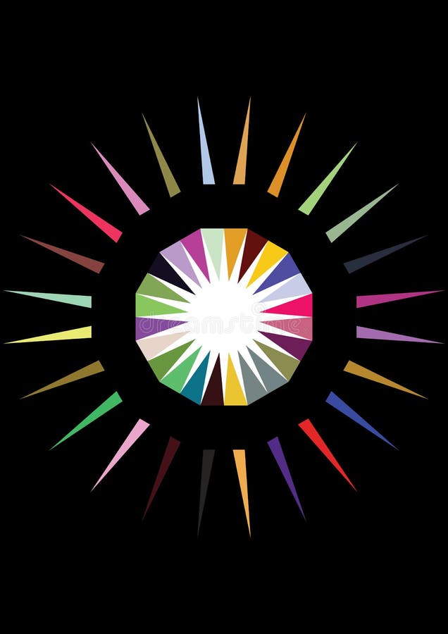 Colorful Sun Picture. Image: 4249573