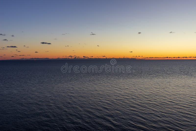 Colorful Sunset from Viewpoint Stock Image - Image of sunlight, scenic ...
