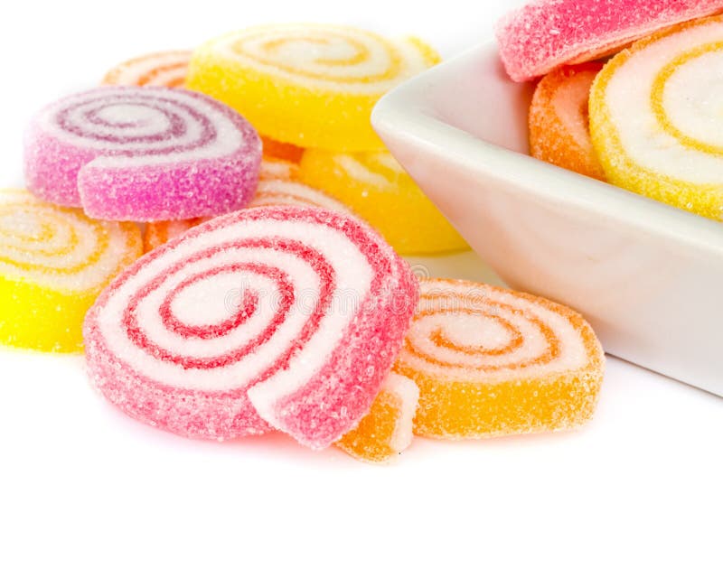 Colorful Sweet Fruit Candy. Stock Image - Image of slice, closeup: 29439349