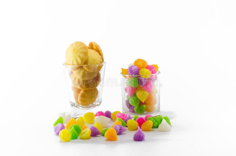 Colorful Sweets with 6 Colors Stock Image - Image of green, glass: 40516673