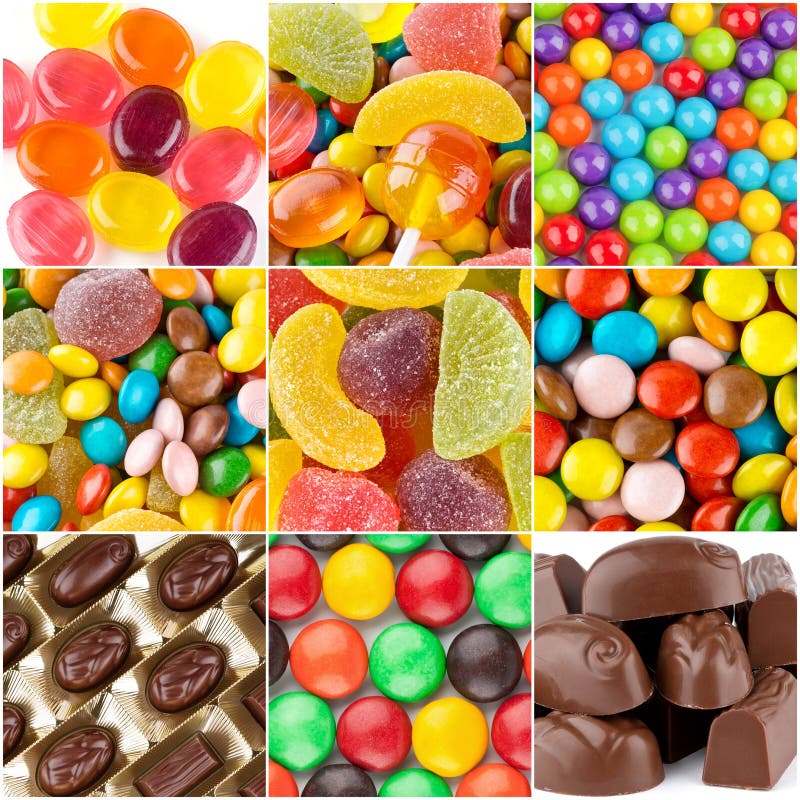 Colorful Sweets stock photo. Image of colorful, confectionery - 61055156