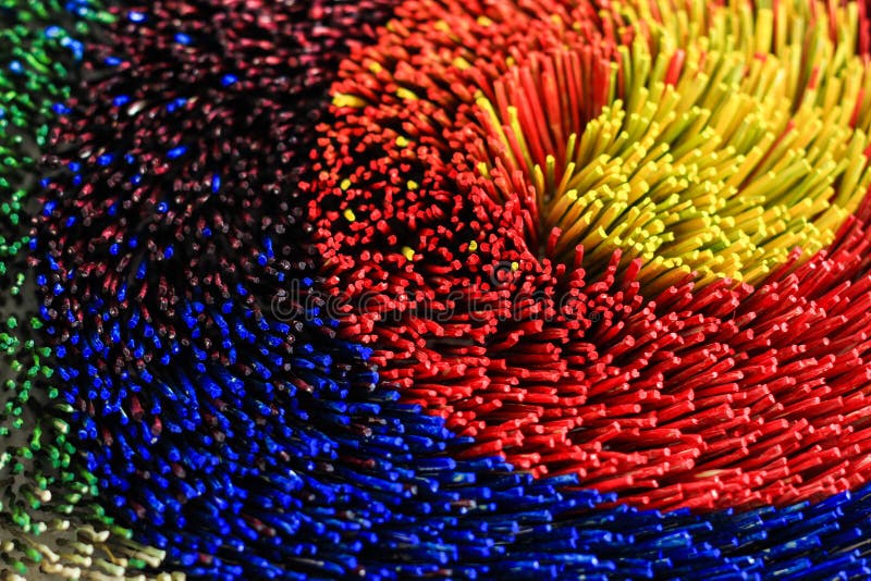 Colorful Decorative Swirly Dry Grass Stock Image - Image of item ...