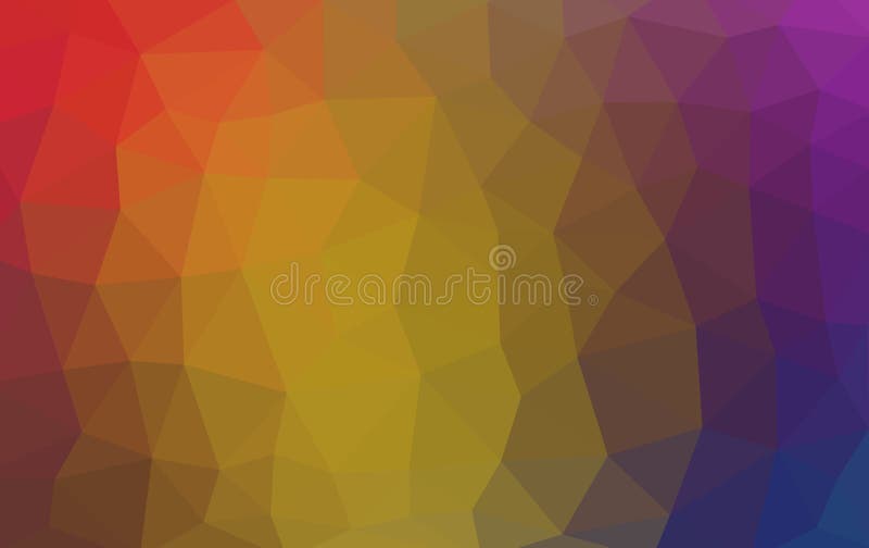 Colorful Swirl Rainbow Polygon Background. Colorful Abstract Vector ...