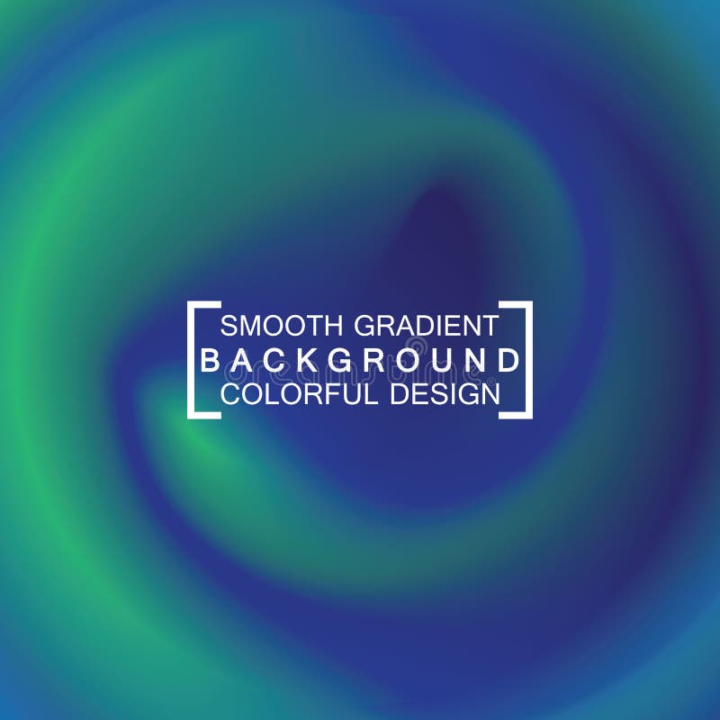 Colorful Swirl Smooth Gradient Design Abstract Background Stock Vector ...