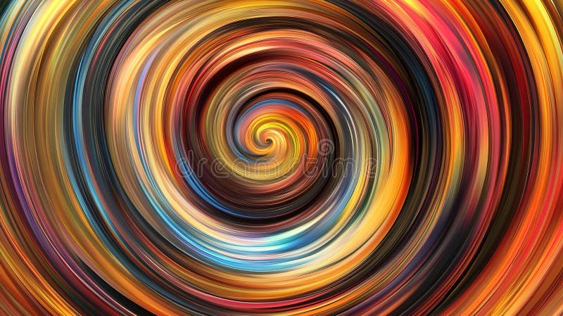 Colorful Swirling Abstract Pattern with Vibrant Hues and Dynamic ...