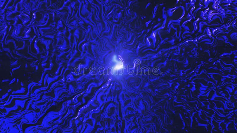 Colorful Swirling Blue Patterns Convey a Mesmerizing Energy As they ...