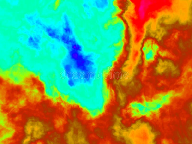 Colorful Clouds, Shapes, Ground, Swirls, Sky Lights, Waves, Abstract ...