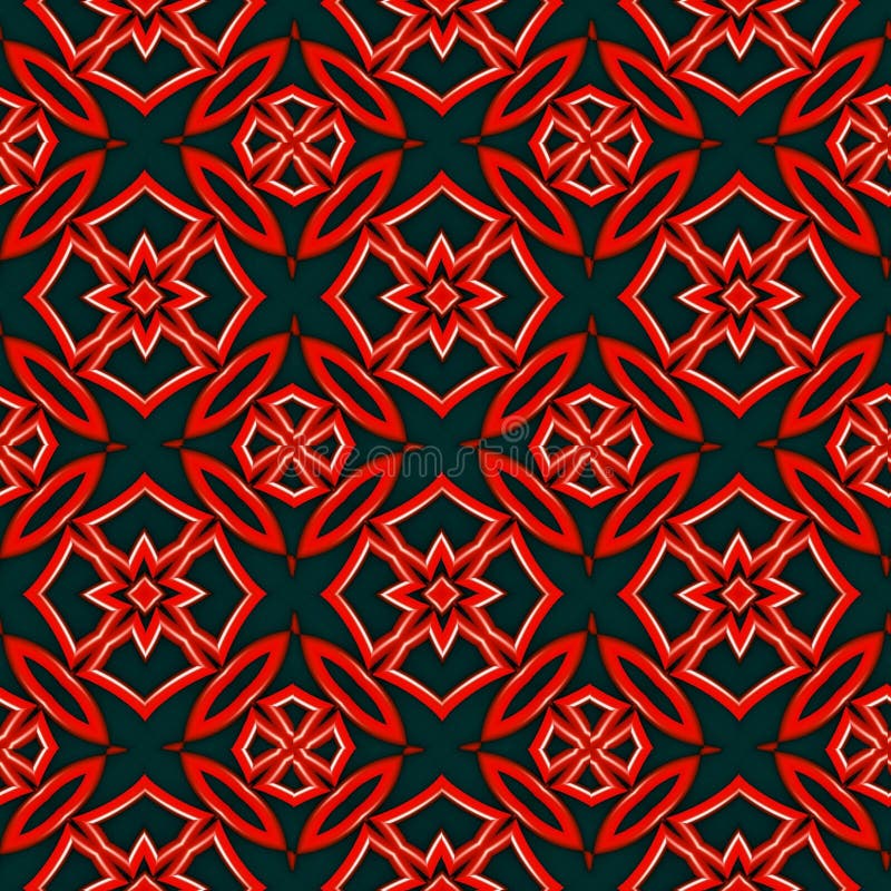 Colorful Symmetrical Repeating Patterns for Textiles, Ceramic Tiles ...
