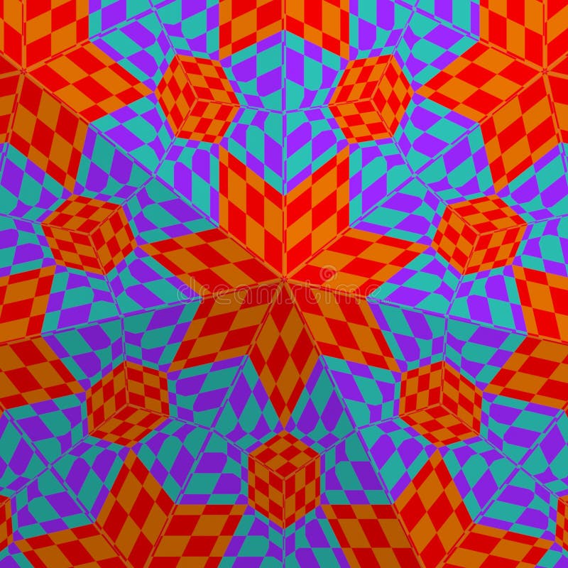 Colorful Symmetrical Repeating Patterns for Textiles, Ceramic Tiles ...