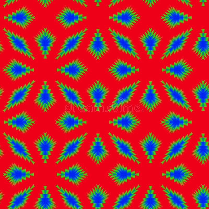Colorful Symmetrical Repeating Patterns for Textiles, Ceramic Tiles ...