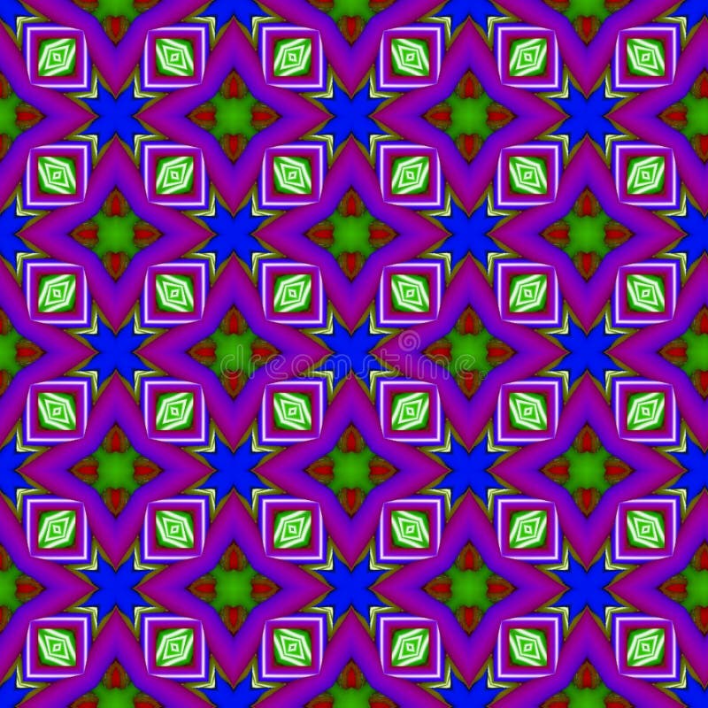 Colorful Symmetrical Repeating Patterns for Textiles, Ceramic Tiles ...