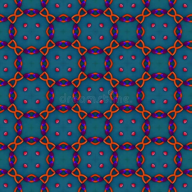 Colorful Symmetrical Repeating Patterns for Textiles, Ceramic Tiles ...