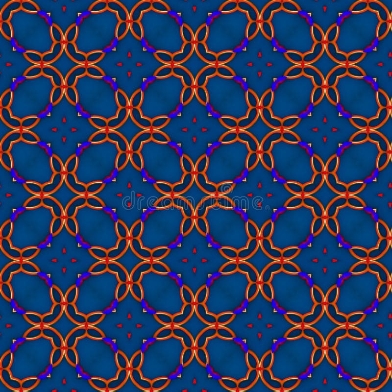 Colorful Symmetrical Repeating Patterns for Textiles, Ceramic Tiles ...