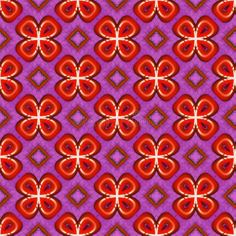 Colorful Symmetrical Repeating Patterns for Textiles, Ceramic Tiles ...