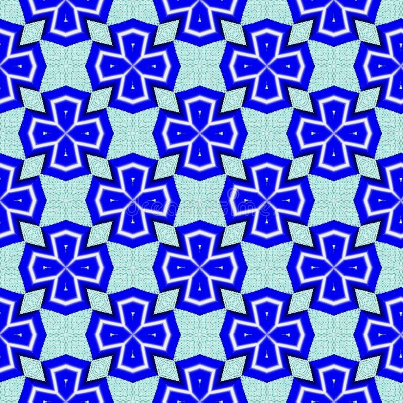 Colorful Symmetrical Repeating Patterns for Textiles, Ceramic Tiles ...